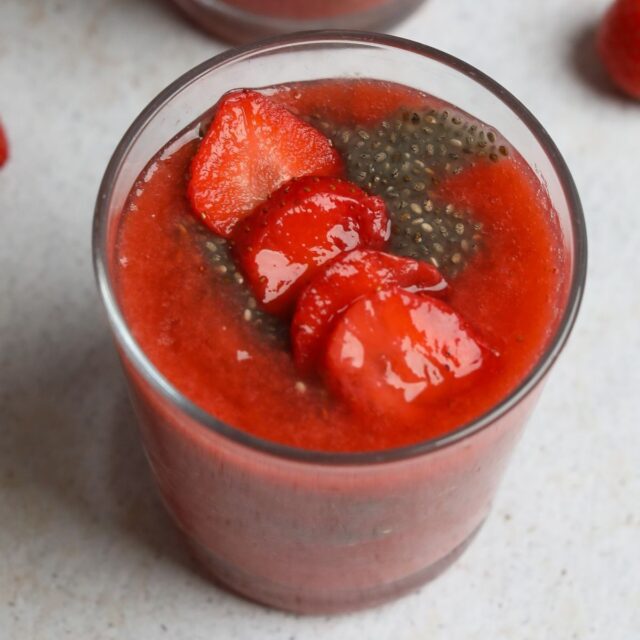 Strawberry Chia Pudding - All Nutritious