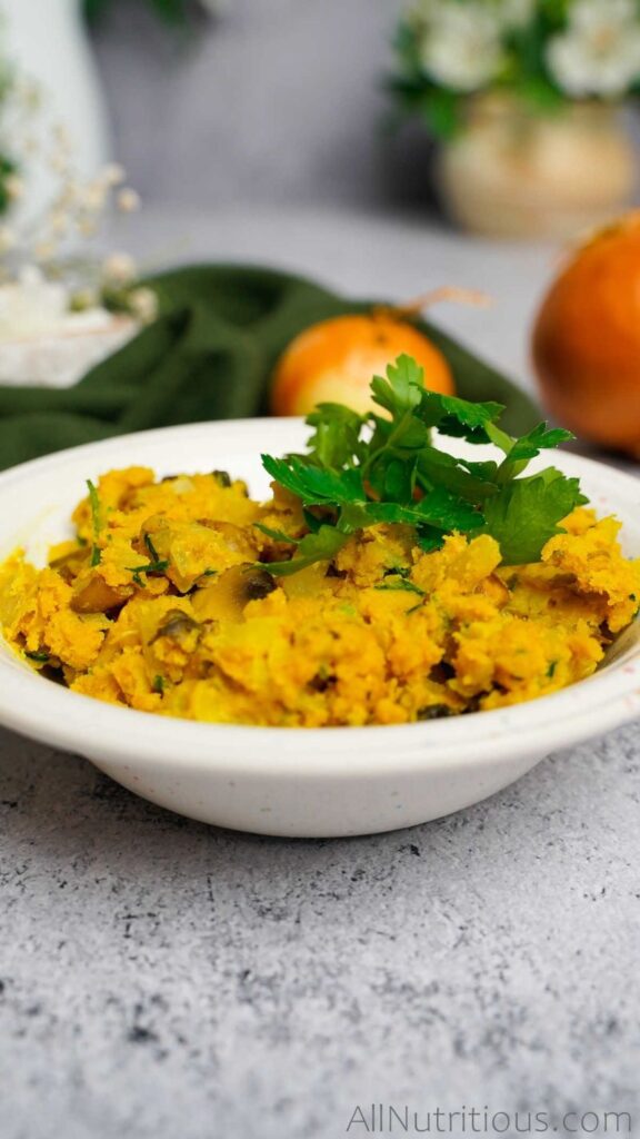 Chickpea Scramble Breakfast Bowl (Vegan) - All Nutritious