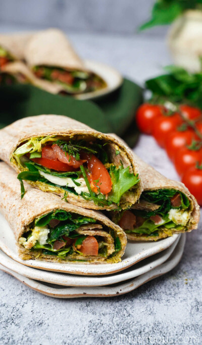 6 Low-Calorie Wraps Under 315 Calories - All Nutritious