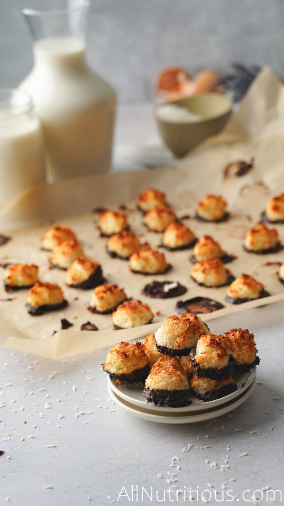 Coconut Macaroons (4 Ingredients) - All Nutritious