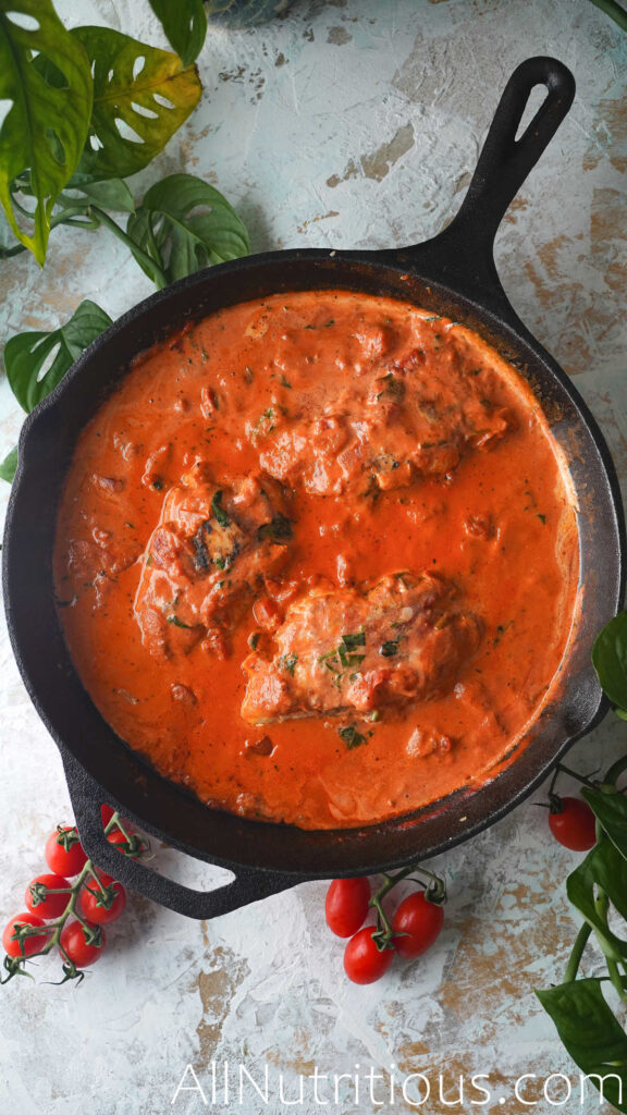 Creamy Tomato Chicken Skillet - All Nutritious