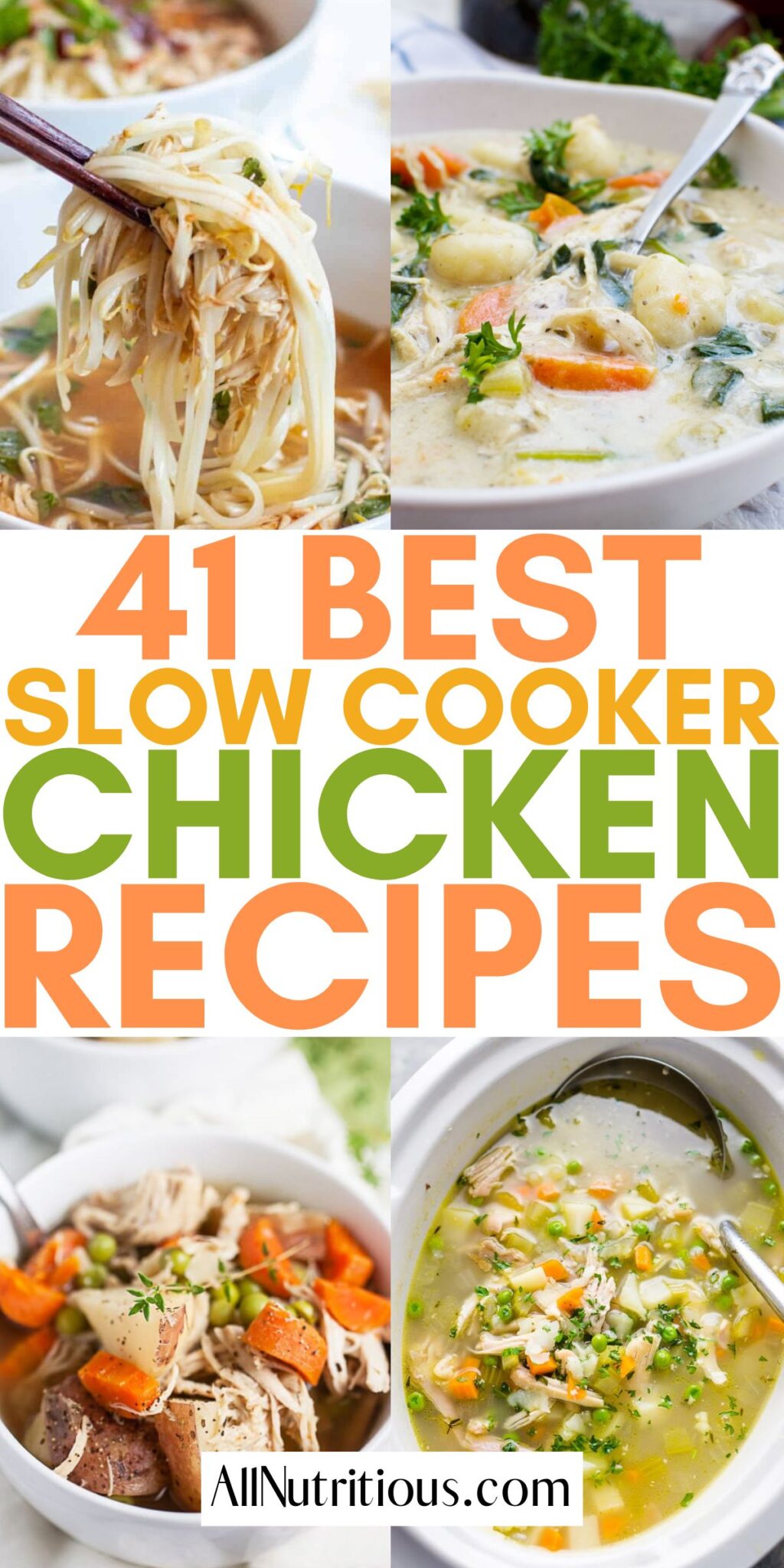 41 Best Slow Cooker Chicken Recipes - All Nutritious