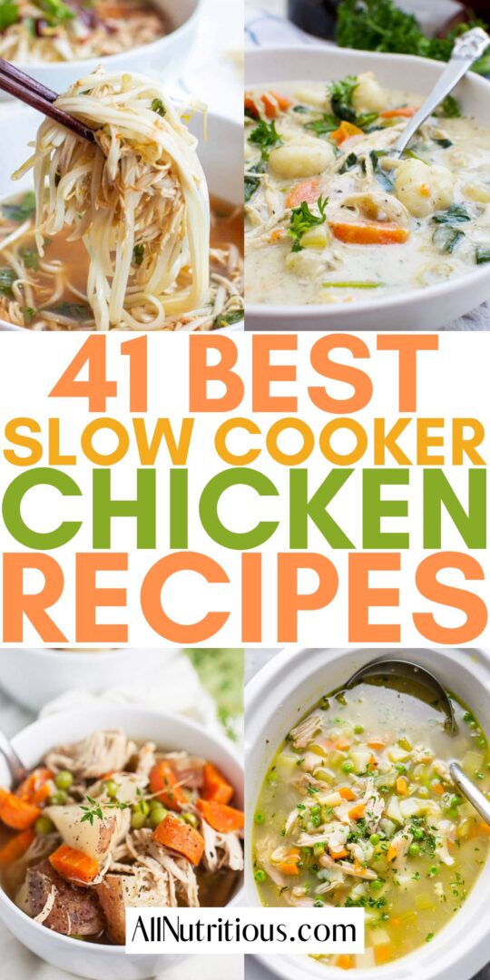 41 Best Slow Cooker Chicken Recipes - All Nutritious