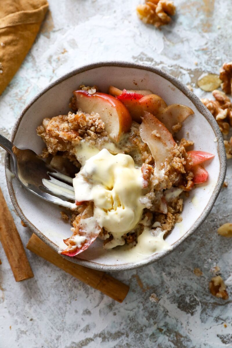 Healthy Apple Crisp - All Nutritious