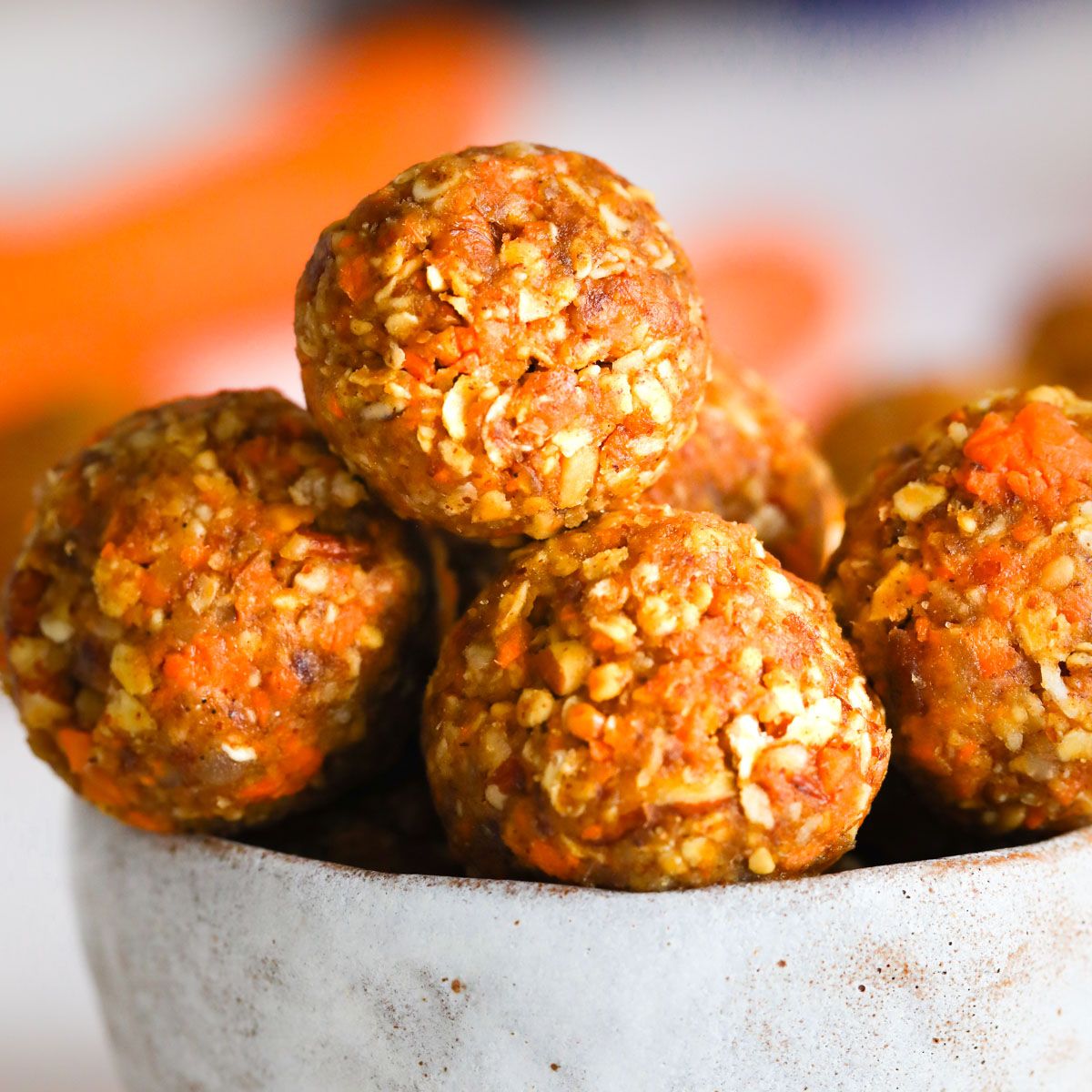 Carrot Cake Energy Bites - All Nutritious