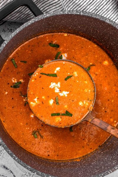 Tomato Feta Soup - All Nutritious