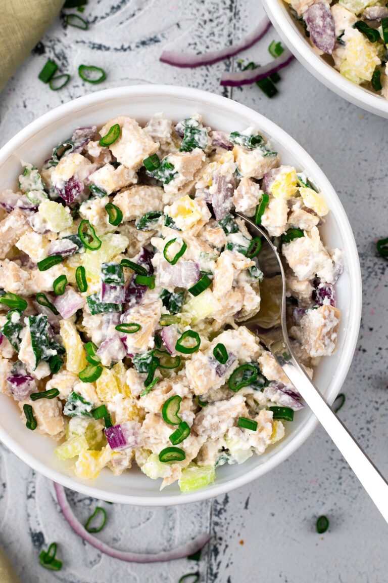 Cottage Cheese Chicken Salad - All Nutritious