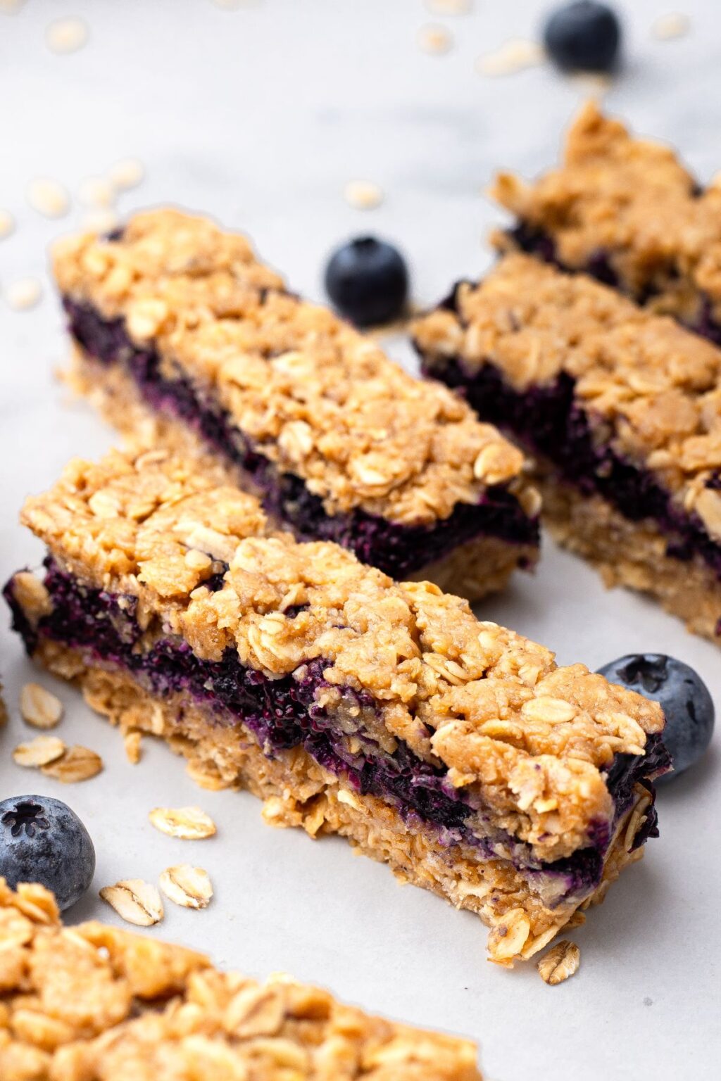 Blueberry Oat Bars - All Nutritious