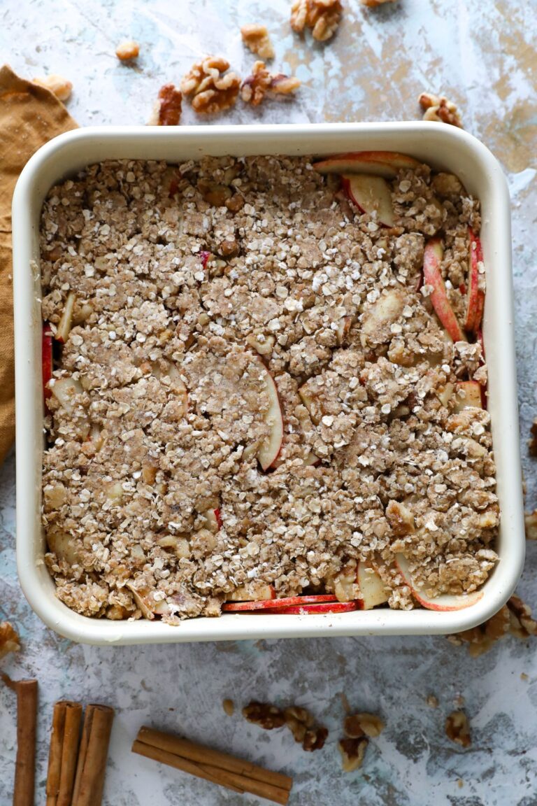 Healthy Apple Crisp - All Nutritious