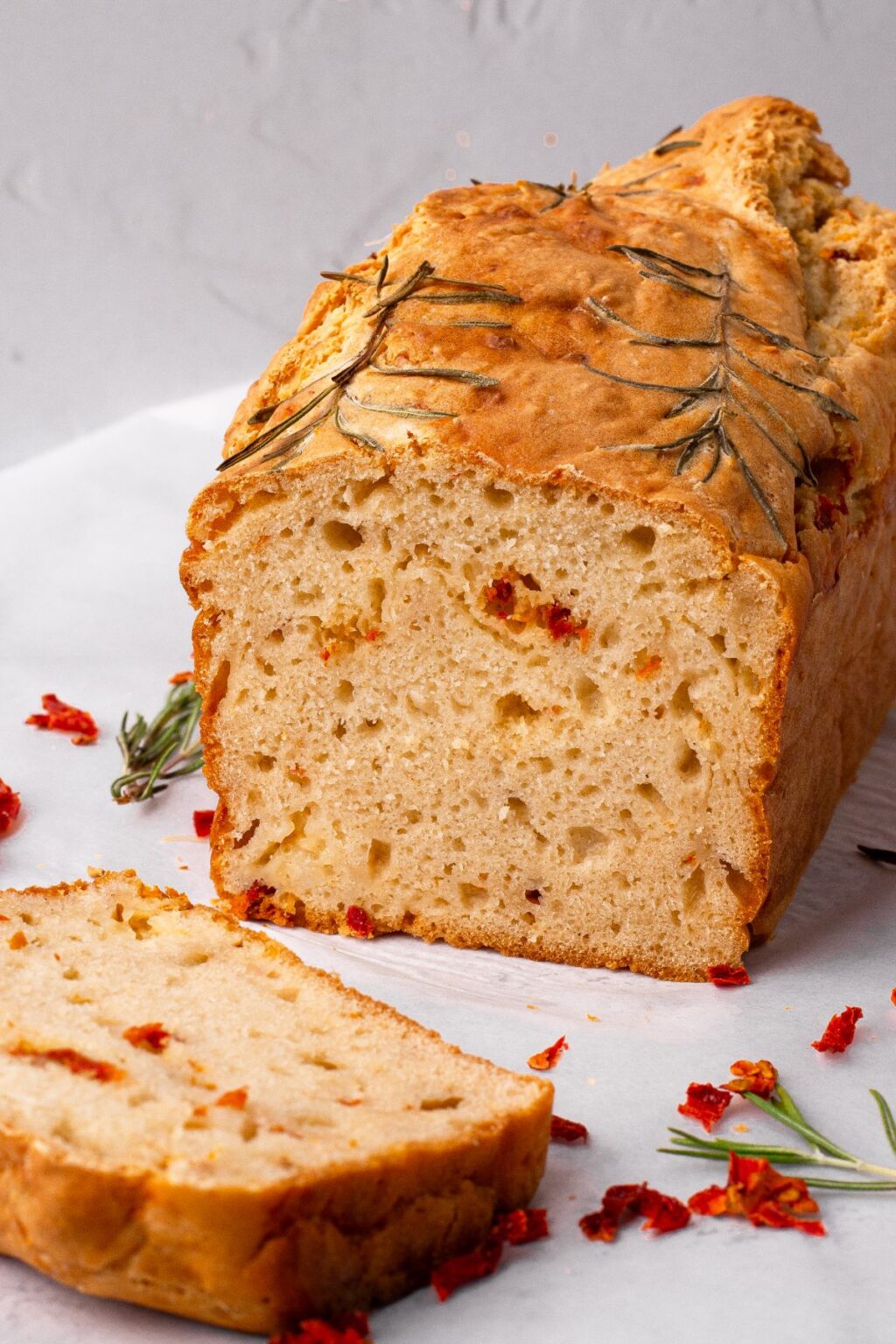 Higher Protein Bread with Sun-Dried Tomatoes - All Nutritious
