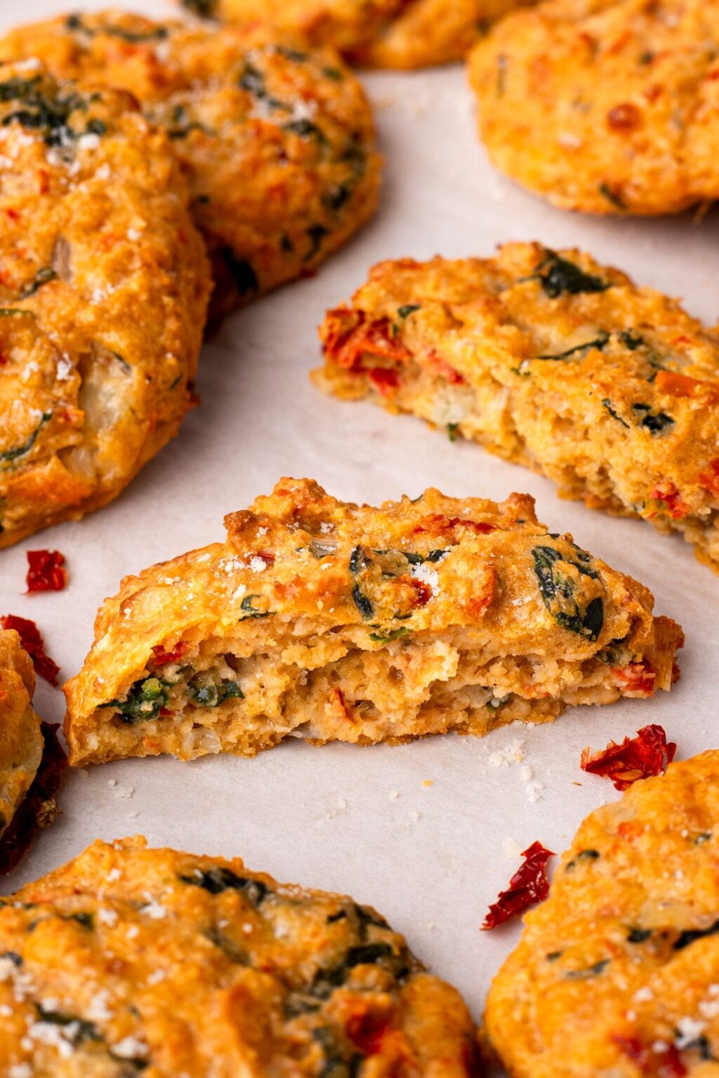 High Protein Sun-Dried Tomato Biscuits - All Nutritious