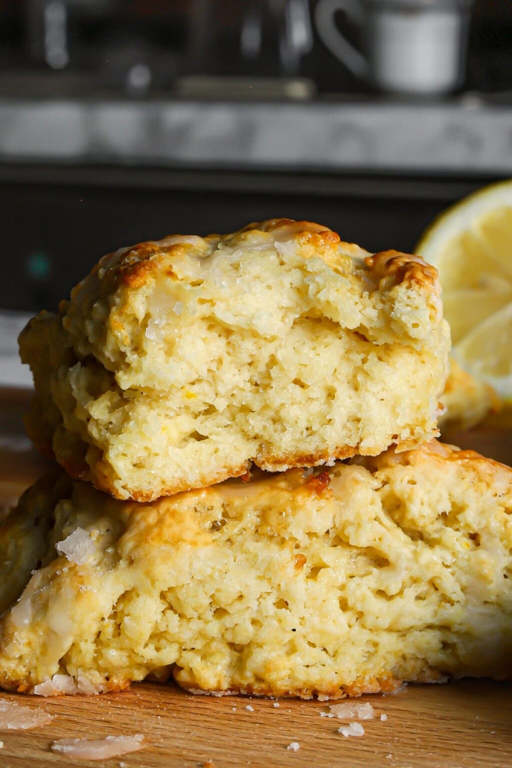 Lemon Cottage Cheese Scones - All Nutritious
