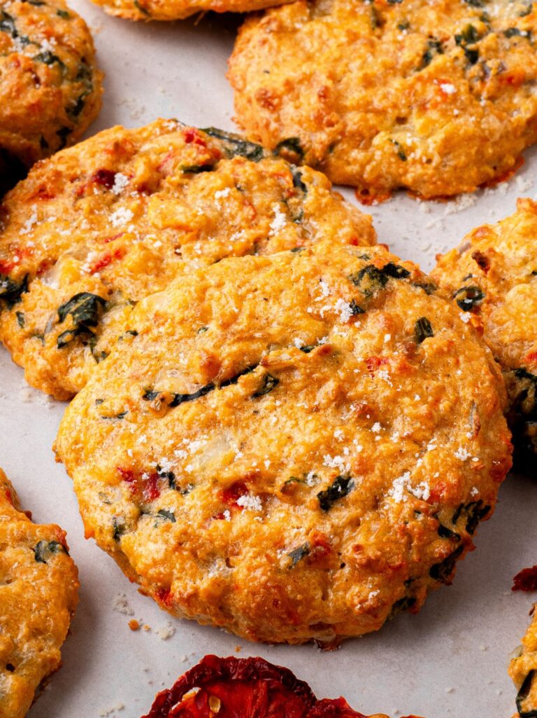 High Protein Sun-Dried Tomato Biscuits - All Nutritious