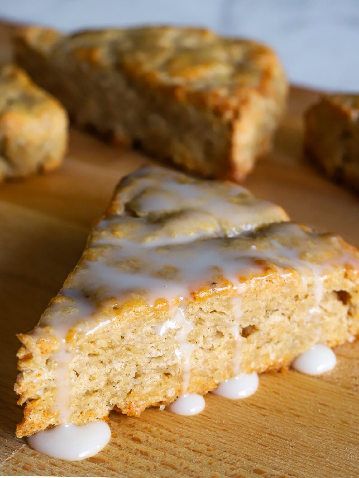Gingerbread Cottage Cheese Scones - All Nutritious