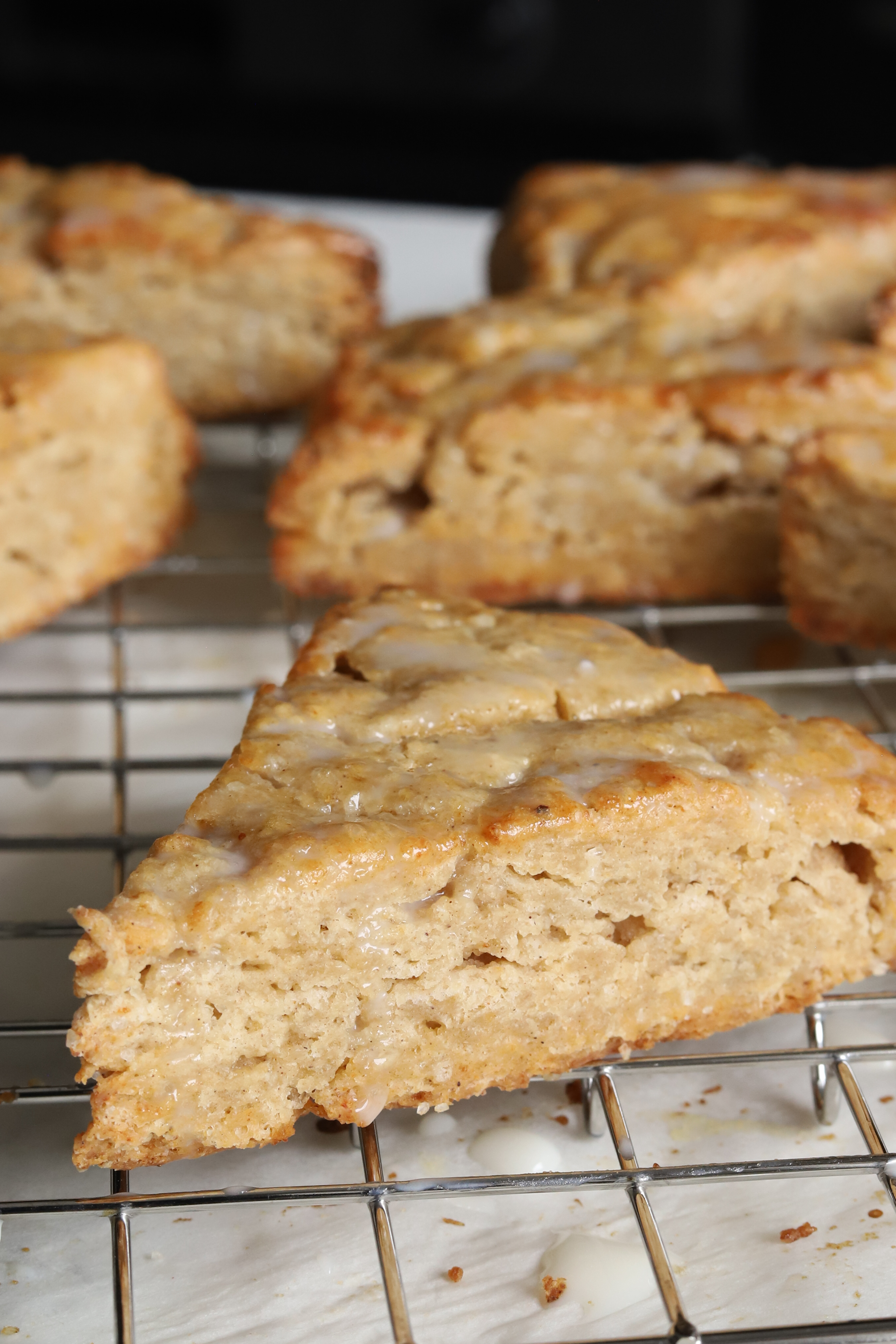 Gingerbread Cottage Cheese Scones - All Nutritious