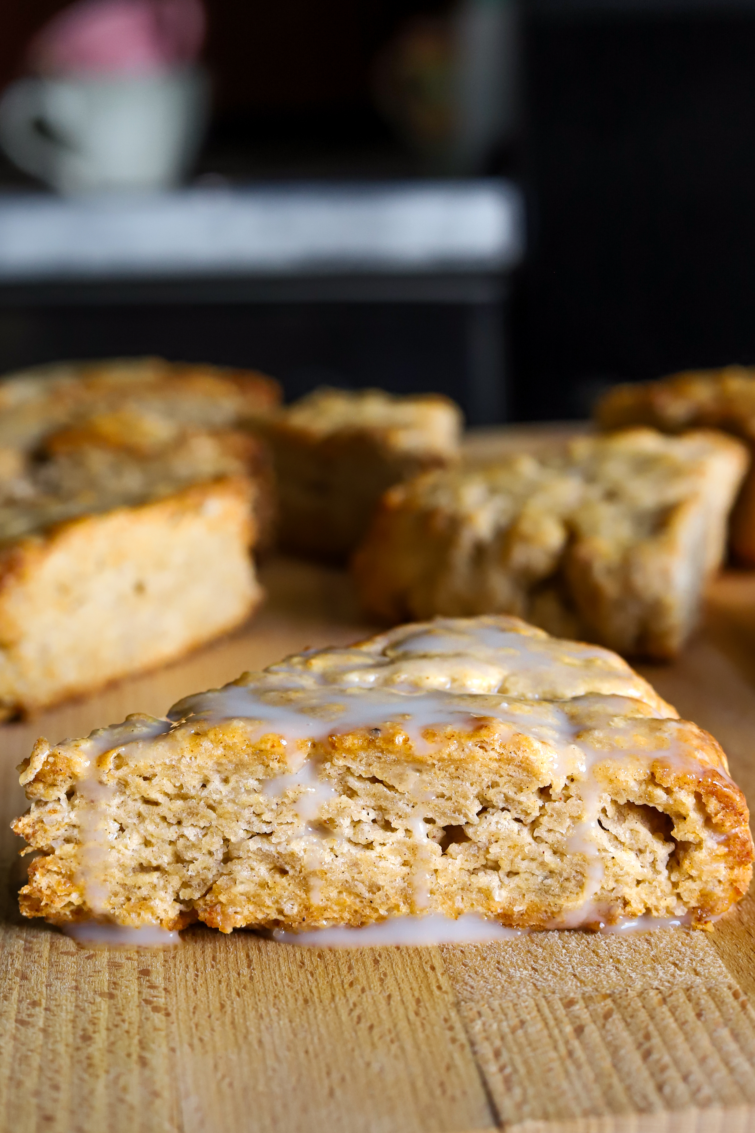 Gingerbread Cottage Cheese Scones - All Nutritious