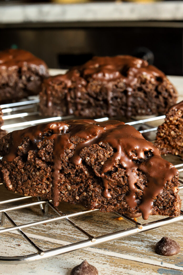Chocolate Protein Cottage Cheese Scones - All Nutritious
