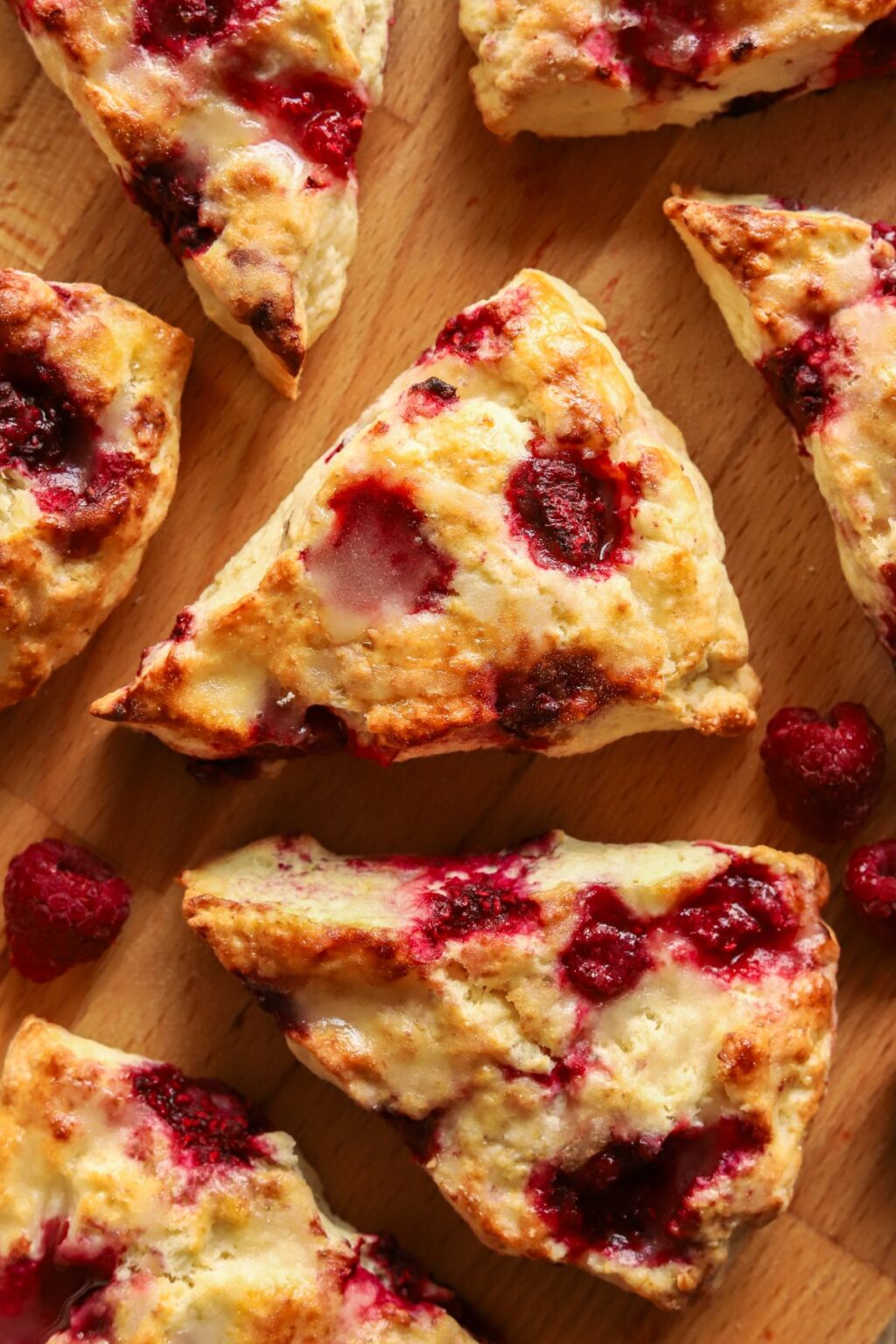 Raspberry Cottage Cheese Scones - All Nutritious