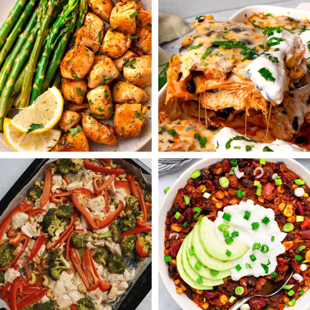 21 Lazy High Protein Clean Eating Dinners - All Nutritious