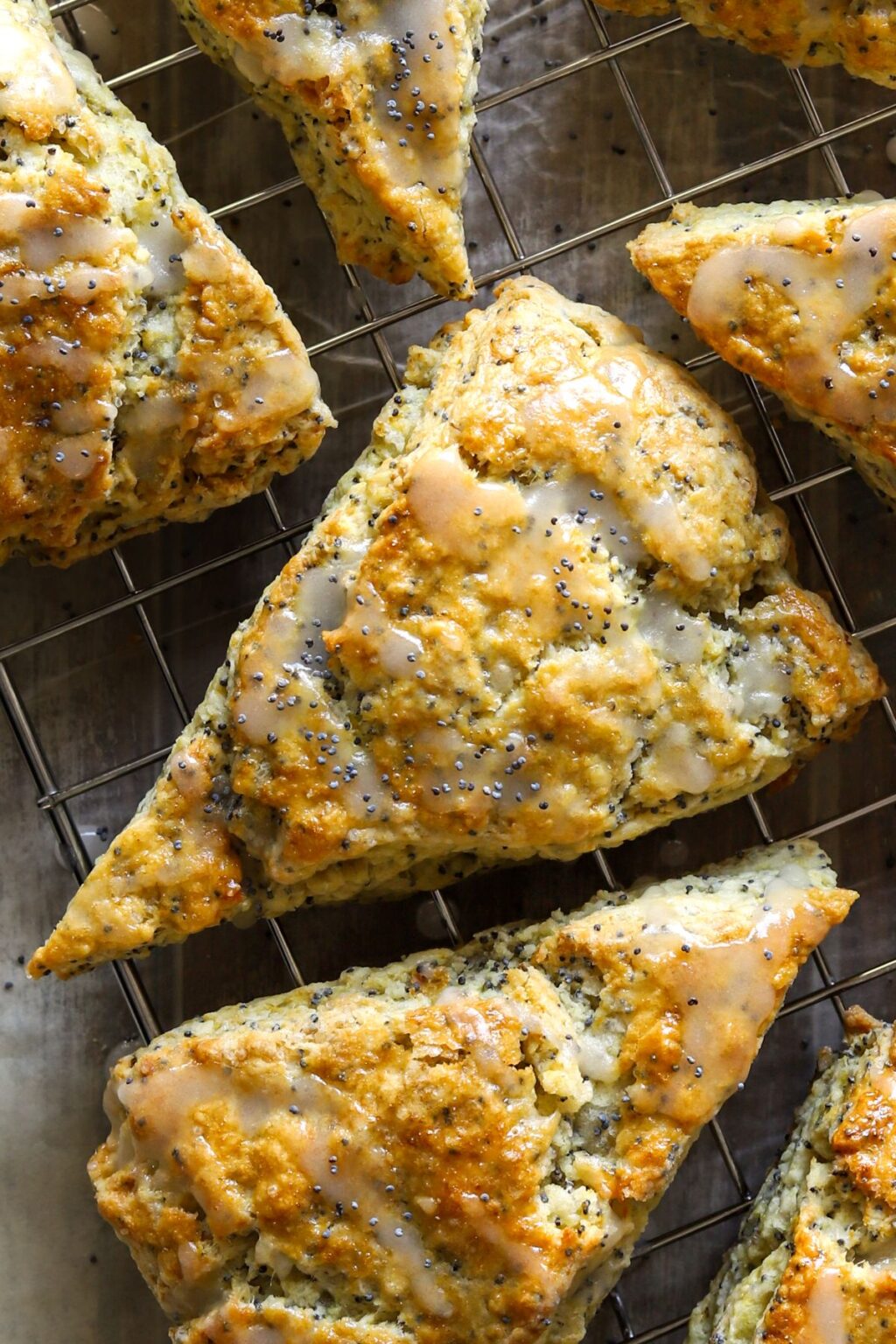 Lemon Poppy Seed Cottage Cheese Scones - All Nutritious