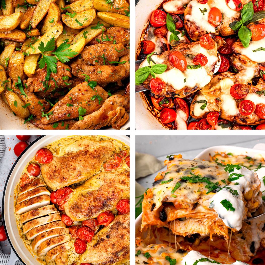 21 High Protein Chicken Breast Meals With 40G+ Protein - All Nutritious