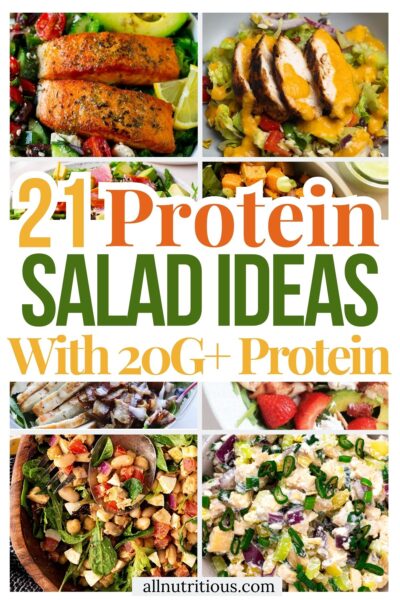 21 High Protein Salad Ideas With 20G+ Protein - All Nutritious