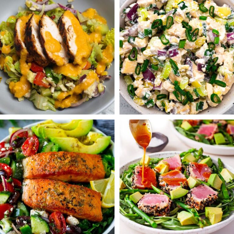 21 High Protein Spring Salad Recipes - All Nutritious